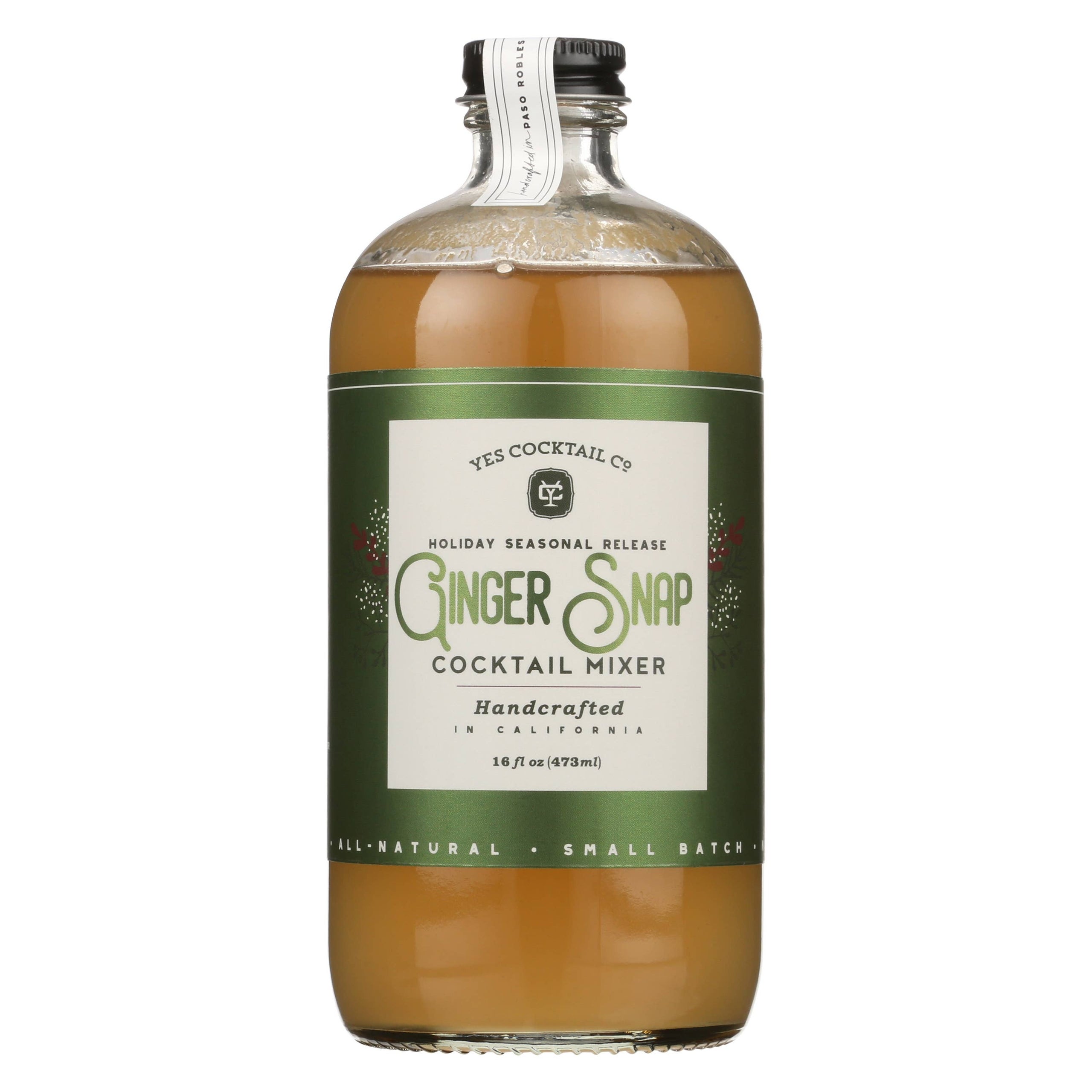 Yes Cocktail Co Gingersnap Cocktail Mixer Hilton Head Distillery